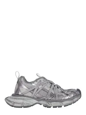 Balenciaga 3xl Extreme Laces B Sneakers - Gray
