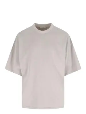 ENTIRE STUDIOS Cotton Jersey T-shirt - Cream