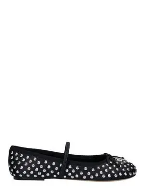 Marc Jacobs Studded Ballerina Flats - Black