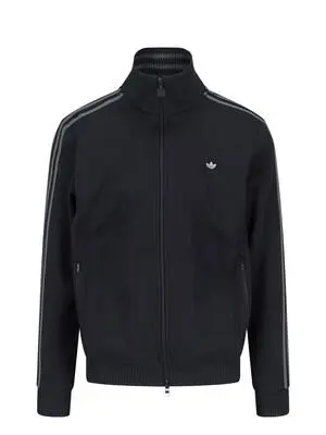 Adidas Track Premium Zip Sweatshirt - Black