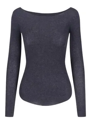 Isabel Marant Cashmere And Silk Blend Sweater - Gray