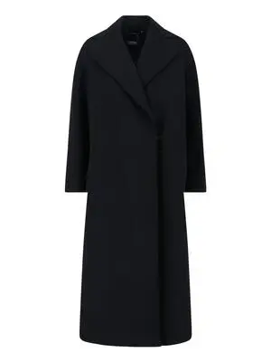Max Mara Poldo Coat - Black