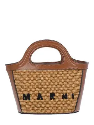 Marni Mini Tropicalia Tote Bag - Brown