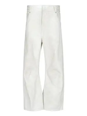 ENTIRE STUDIOS Dem Loose Fit Jeans - White