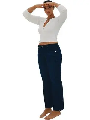 Citizens Of Humanity Anissa Mid-rise Straight-leg Jeans - Madison