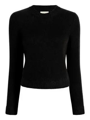 Khaite Leta Cashmere Pullover - Black