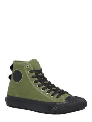 P.F. FLYERS P.F. Flyers Grounder High-Top Sneaker Olive-black