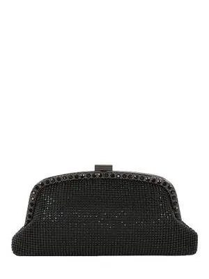 BADGLEY MISCHKA Brielle Crystal Pouch Clutch