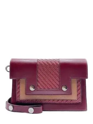 DOIZPE Frihed Cactus Luxe Crossbody Clutch - Medium Red