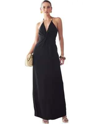 ST MRLO Alaia Maxi Dress - Black
