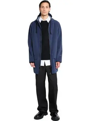 Stutterheim Stockholm Patch Raincoat Navy