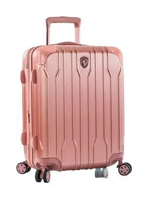 HEYS Xtrak 21.5-inch Carry-on Luggage - Rose Gold