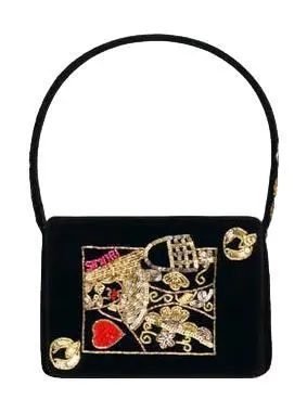 SIMITRI Poker Mini Bag - Black