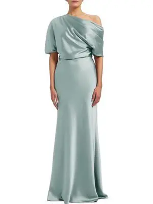 Amsale The Slouch Gown - Jade
