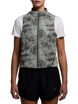 Nike Therma-fit Adv Reflective Running Vest - Vast Grey/black