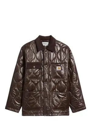 Carhartt Work In Progress Oscar Quilted Chore Liner Coat - Palisander