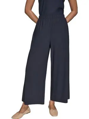 Donna Karan New York Relaxed Wide Leg Pants - Nightfall