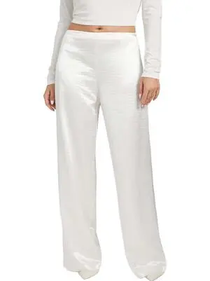 Guess Julie High-waist Satin Pants - G012-open