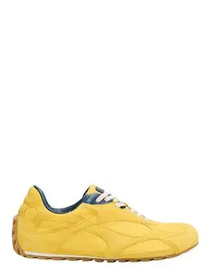 Bottega Veneta Orbit Flash Low-Top Sneakers Chartreus