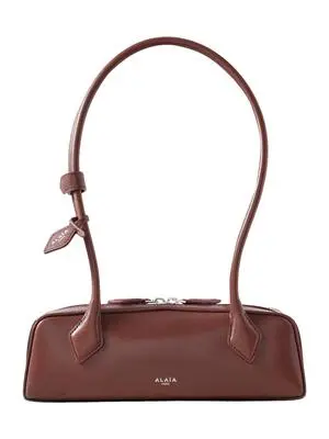 Alaïa Le Teckel Small Leather Shoulder Bag - Brown