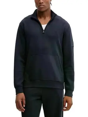EA7 Logo-patch Sweatshirt - Blue