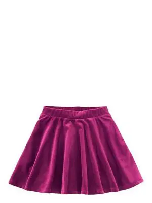 TEA COLLECTION Velour Twirl Skirt Cosmic Berry