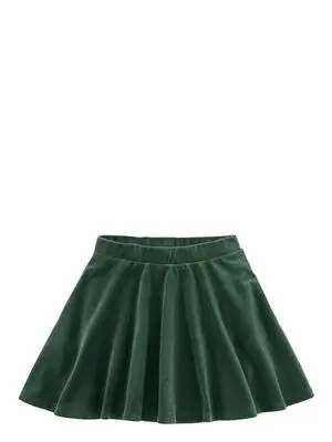 TEA COLLECTION Velour Twirl Skirt - Pineneedle