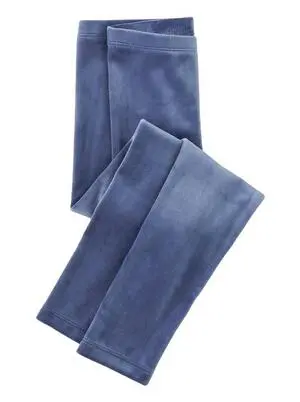 TEA COLLECTION Velour Leggings - Naval Blue