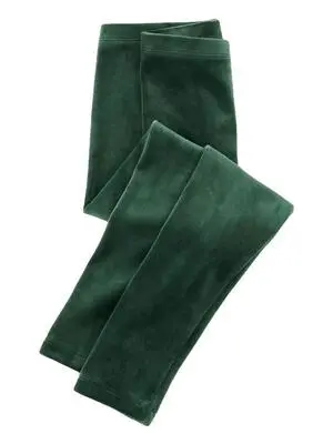 TEA COLLECTION Velour Leggings - Pineneedle