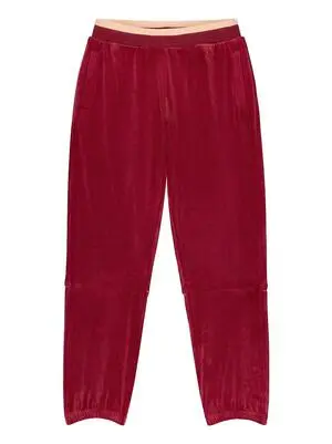 SERGIO TACCHINI Leta Velour Pant - Rhubarb
