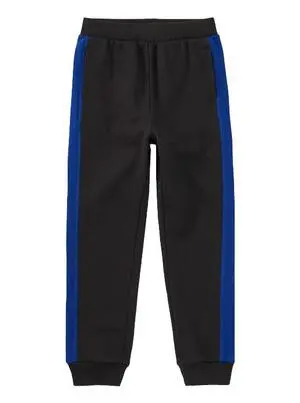 TEA COLLECTION Colorblock Stripe-out Joggers - Jet Black