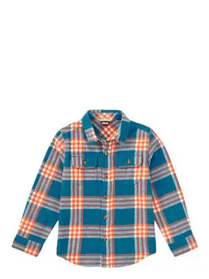 TEA COLLECTION Flannel Button Up Shirt - Korbp204