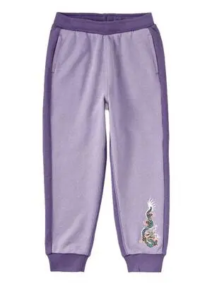 TEA COLLECTION Colorblock Dragon Joggers - Ultraviolet