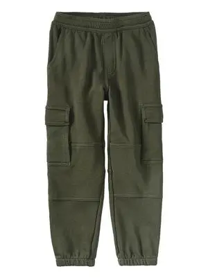 TEA COLLECTION Cargo Pocket Joggers - Grape Leaf