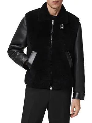 ALLSAINTS Conyer Shearling Jacket - Black