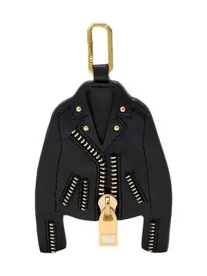 ALLSAINTS Balfern Keyring Bag Charm Black/gold