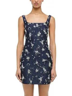Simkhai Viva Sleeveless Mini Dress - Midnight