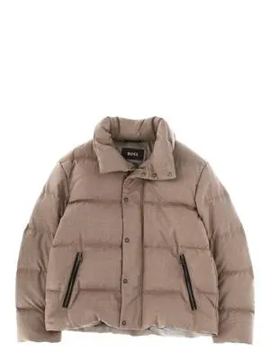 Hugo Boss L-doverso Padded Jacket - Beige