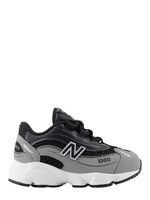NEW BALANCE 1000 Bungee Lace-in Sneakers - Slate Grey/black