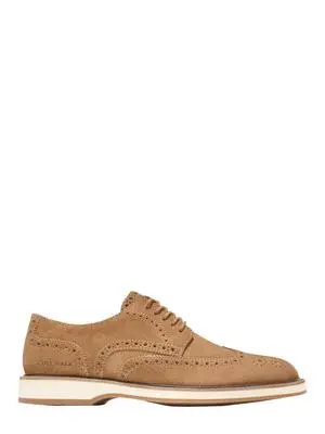 Cole Haan Morse Grand Wingtip Oxfords - Golden Honey-silver Birch
