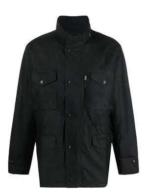 Barbour Sapper Wax-Finish Jacket Black