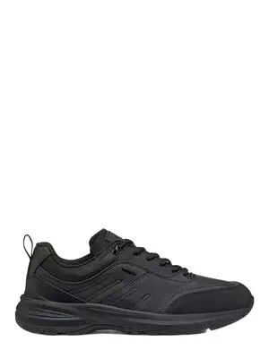 Geox Senales Abx Lace-up Sneakers - Black