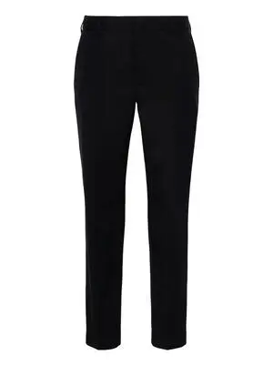 Paul Smith Pressed-crease Wool Trousers - Blue
