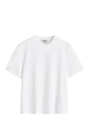 Cos Clean Cut T-shirt - White