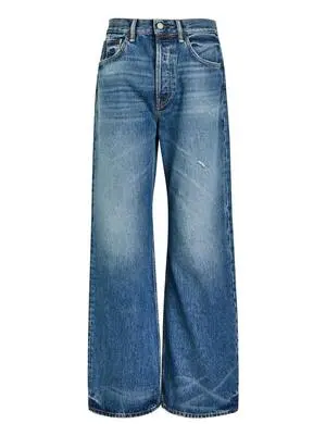 Acne Studios High-rise Straight-leg Jeans - Blue