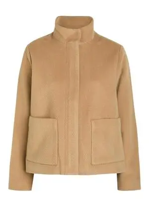 EILEEN FISHER Chevron Wool Jacket