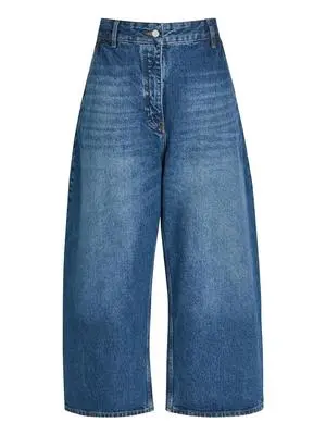 Studio Nicholson Chalco Barrel-leg Jeans - Denim