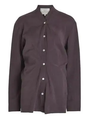 Studio Nicholson Modal-blend Shirt - Dark Purple
