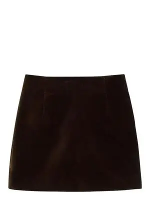 LIBEROWE Vera Velvet Mini Skirt