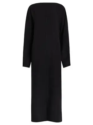 Studio Nicholson Cali Wool-blend Midi Dress - Black